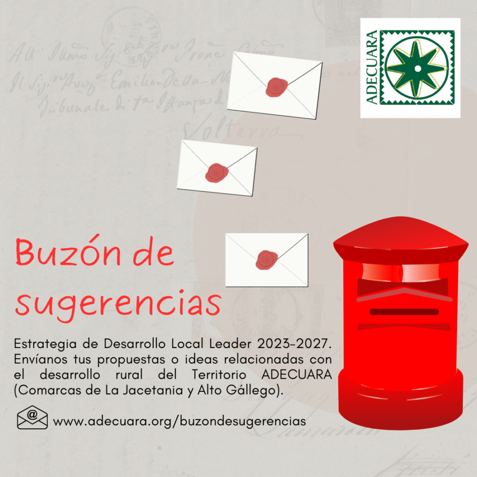 Adecuara pone en marcha un Buzón de Sugerencias sobre la EDLL 2023-2027 ...